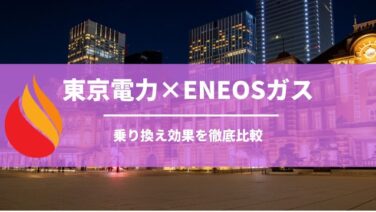 東京電力とENEOSガスの都市ガス料金を徹底比較！料金から2つのデメリットまで完全網羅！ | 新電力乗り換えmap