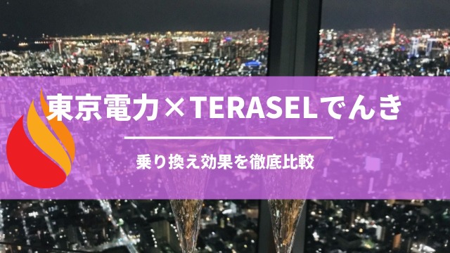 東京電力とテラセルでんきの都市ガス料金を徹底比較！料金から2つのデメリットまで完全網羅！ | 新電力乗り換えmap